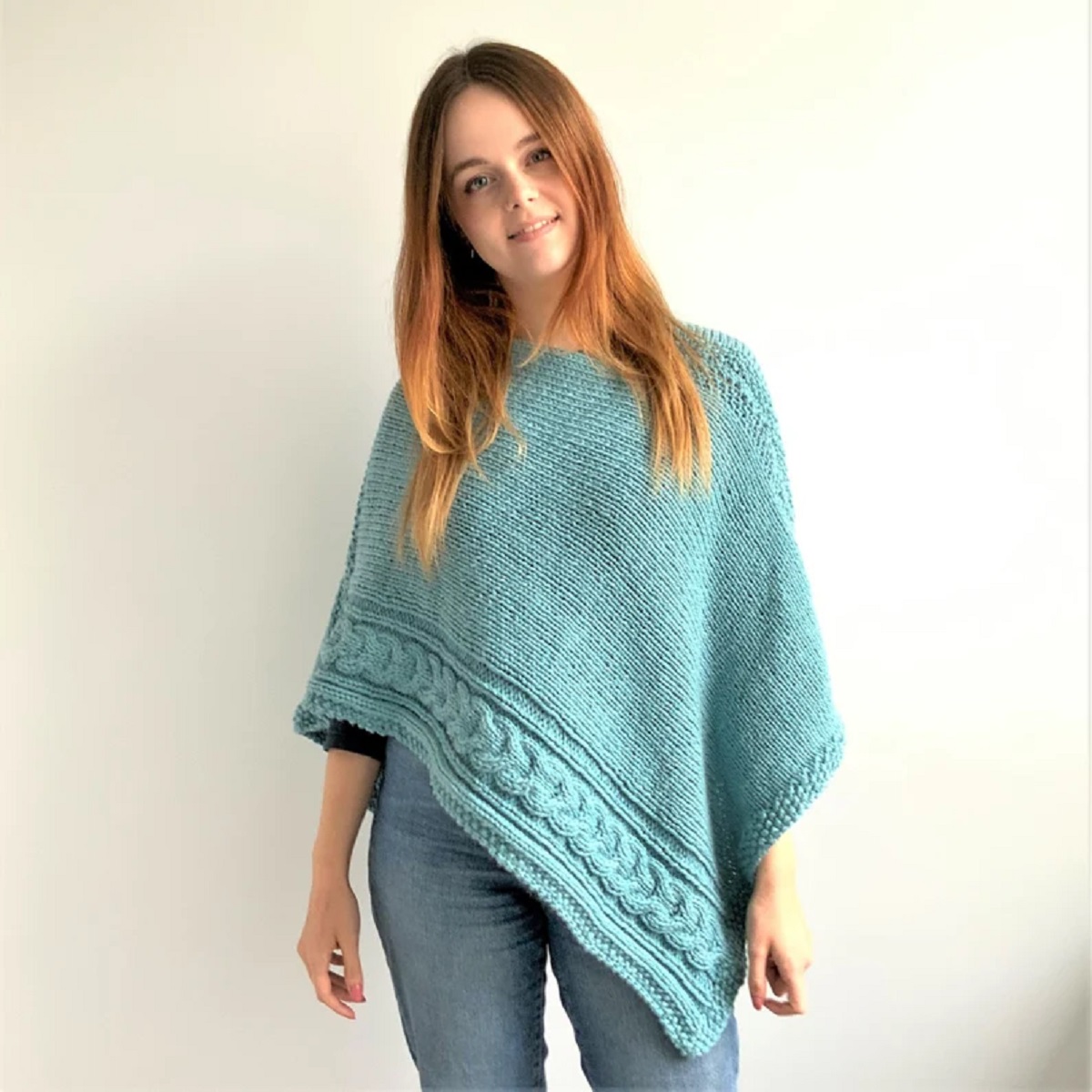 28 Pretty Poncho Knitting Patterns (With Pictures) - Craft & Design